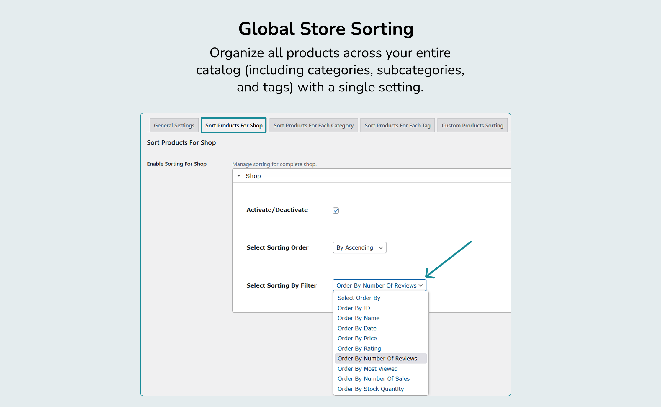 Sort Products - WooCommerce Marketplace