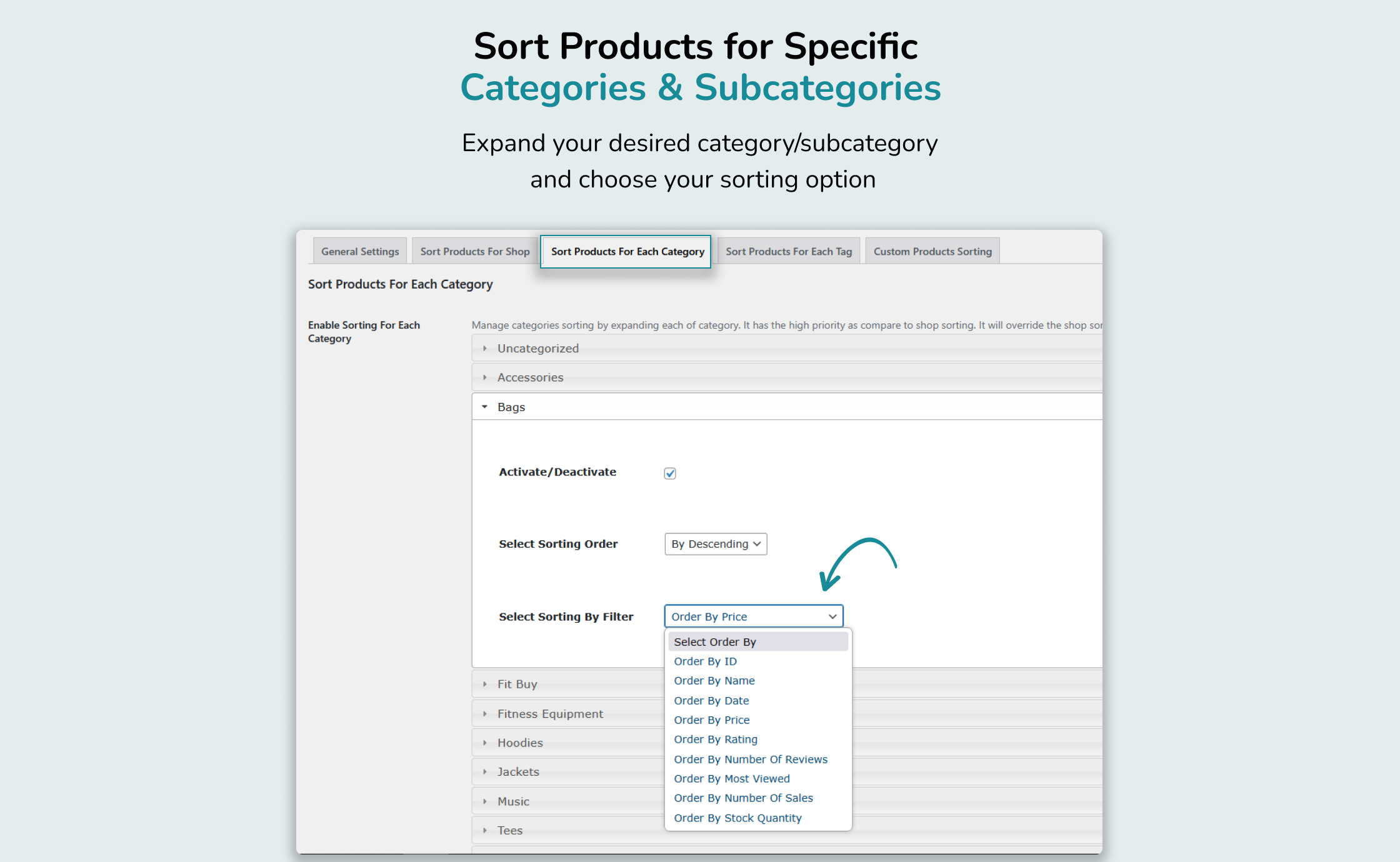 Sort Products - WooCommerce Marketplace