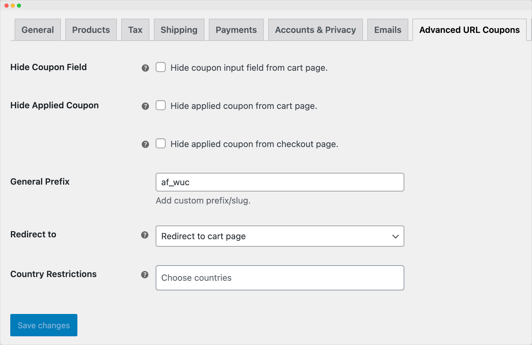 Advanced URL Coupons - WooCommerce Marketplace