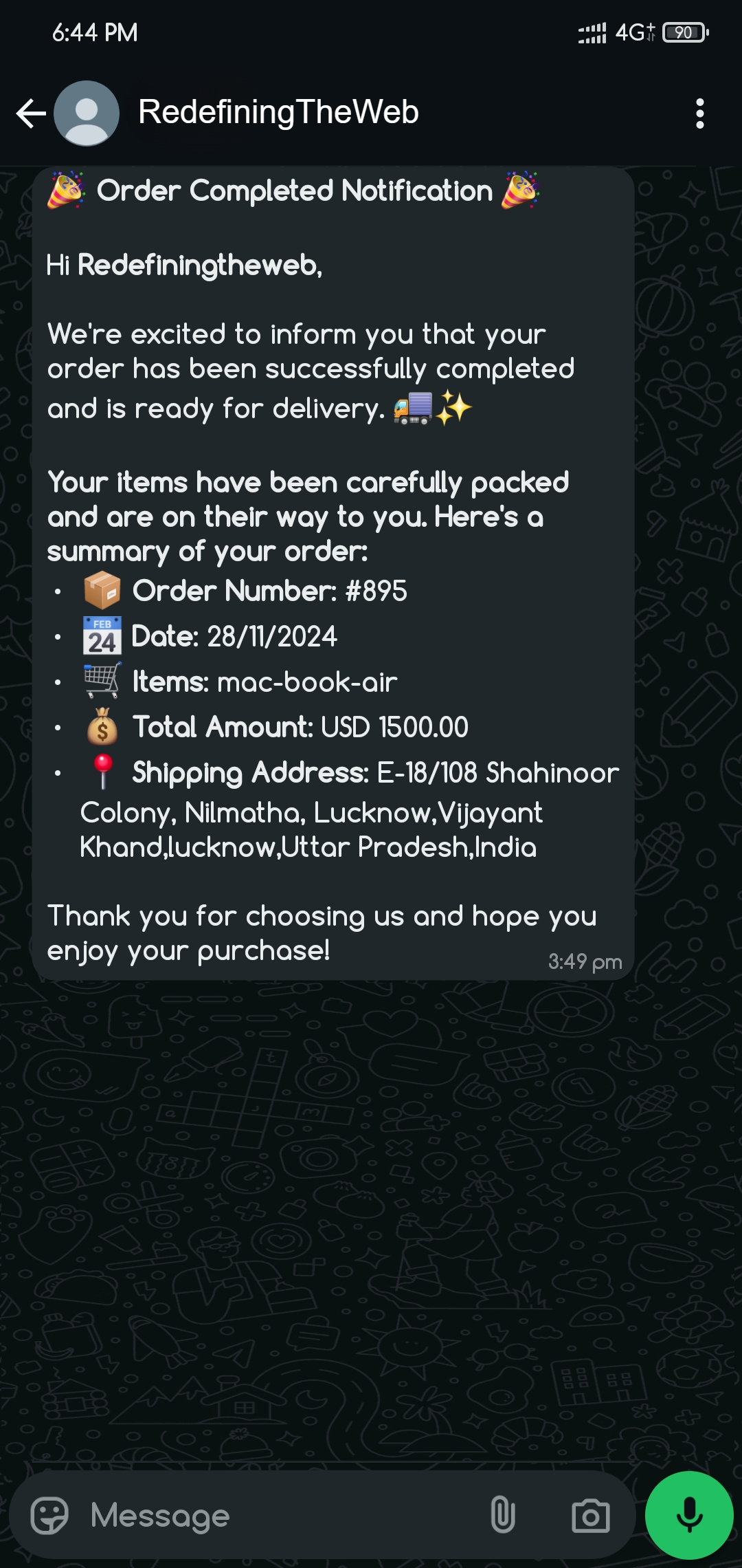 WhatsApp Notification and Messaging - WooCommerce Marketplace