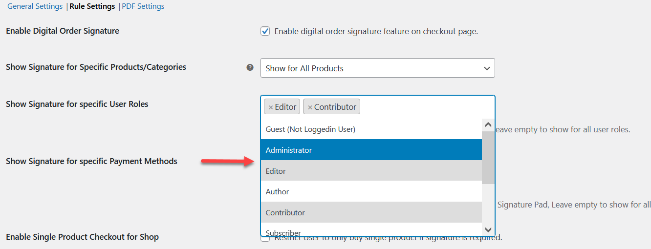 Digital Order Signature on Checkout Plugin for WooCommerce