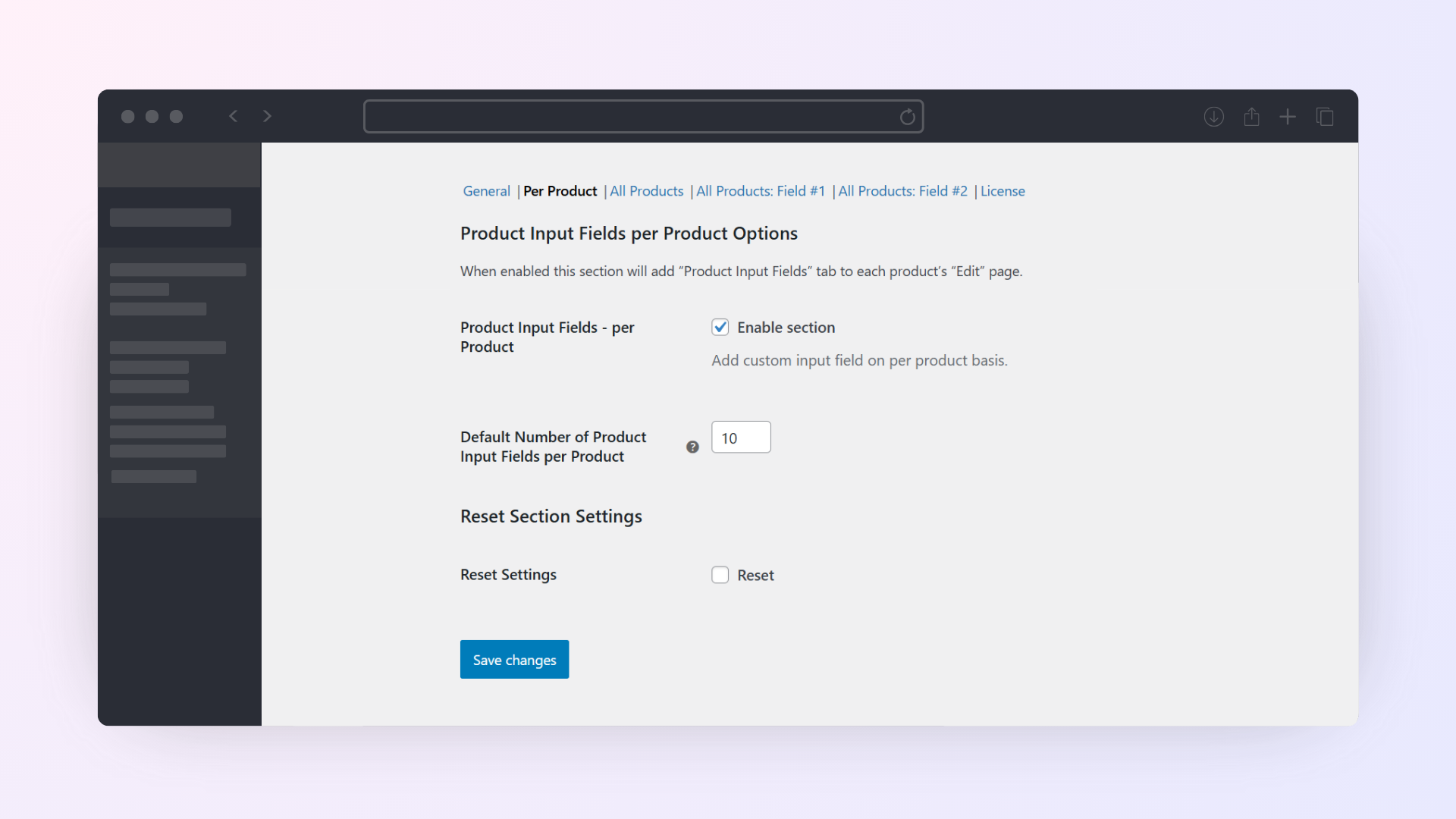 Product Input Fields - WooCommerce Marketplace