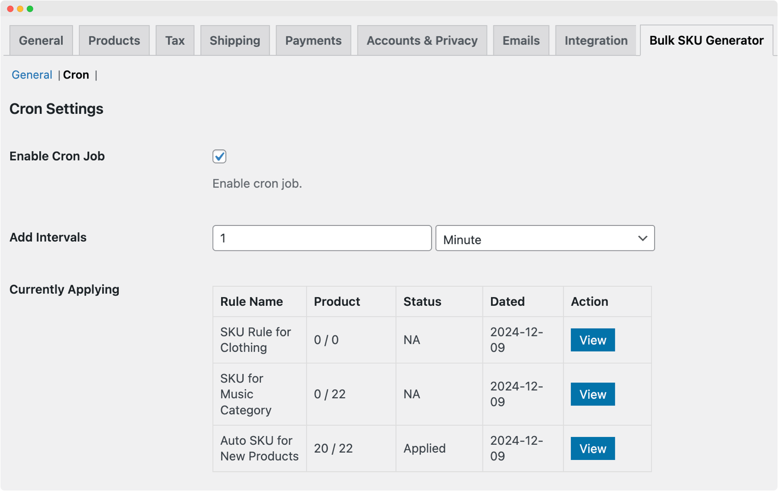 Bulk SKU Generator - WooCommerce Marketplace
