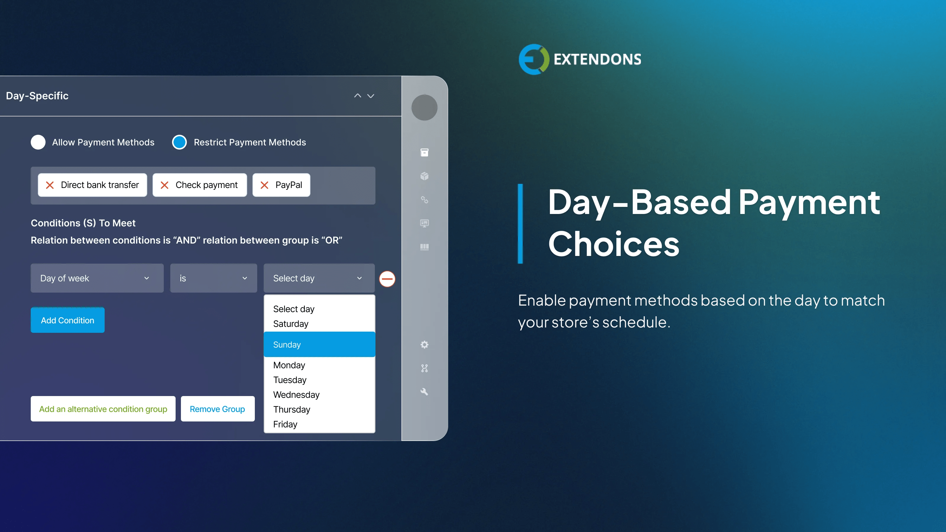 WooCommerce conditional payment gateways - Woo Marketplace