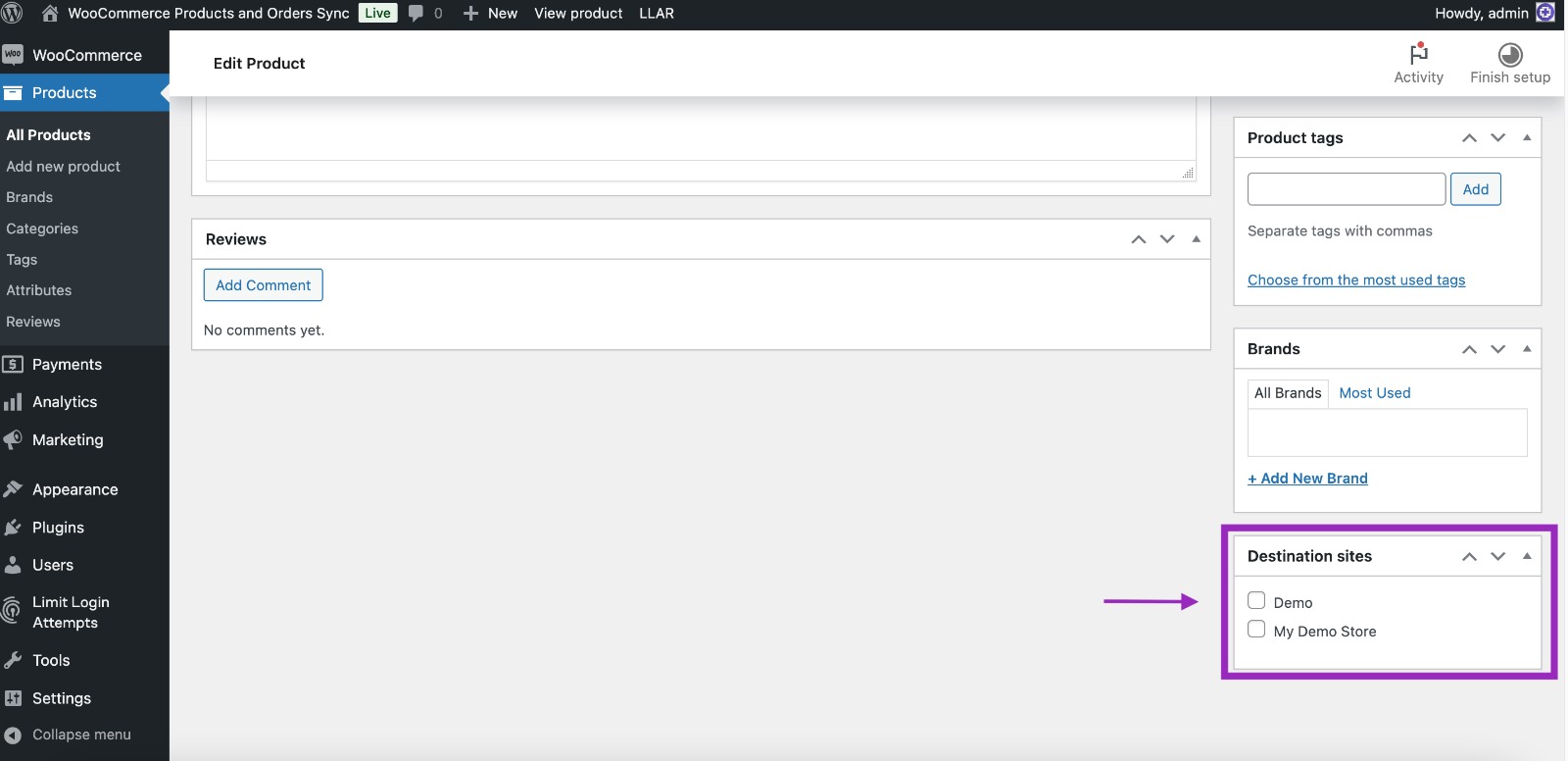 Products and Orders Sync Documentation - WooCommerce
