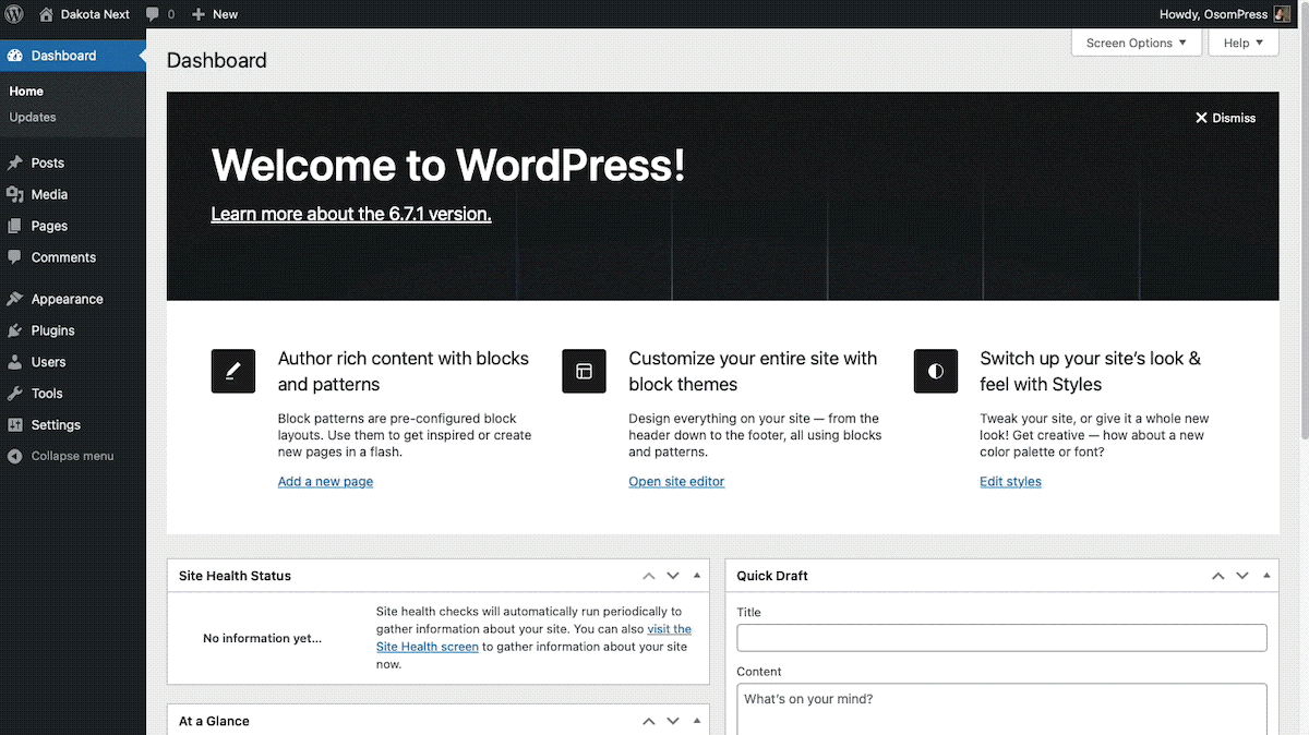 Dakota Next Documentation - WooCommerce