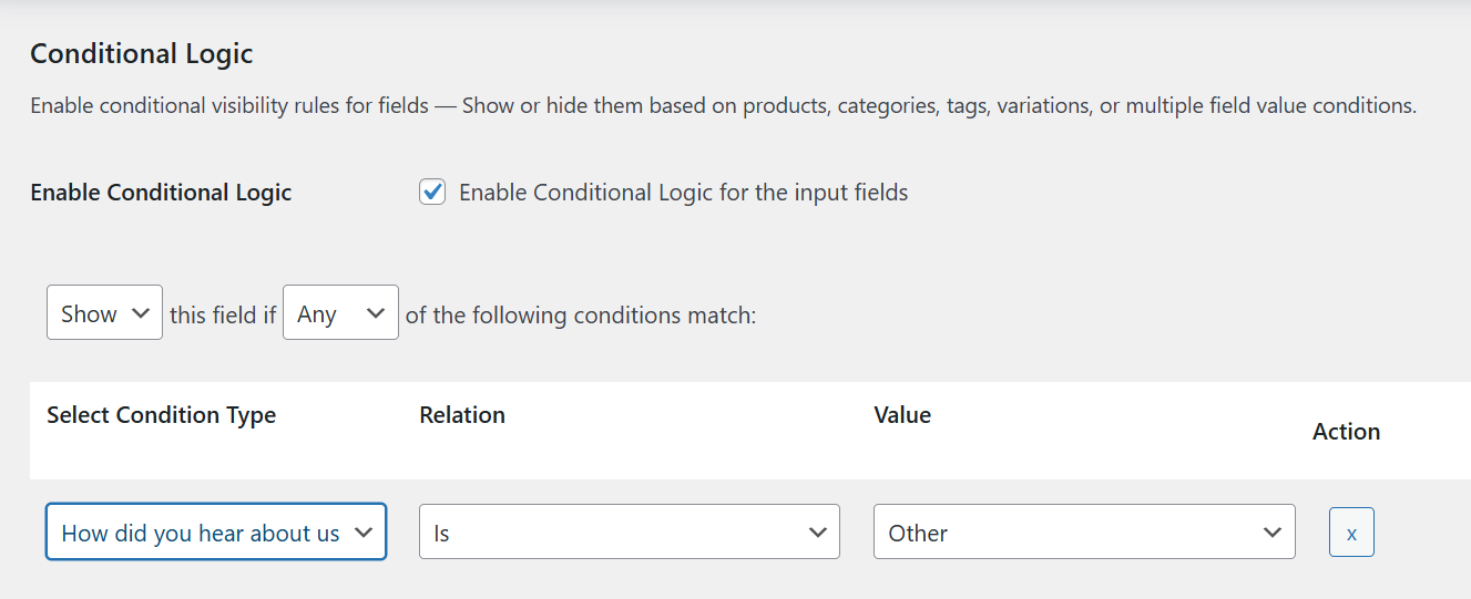 Product Input Fields - WooCommerce Marketplace