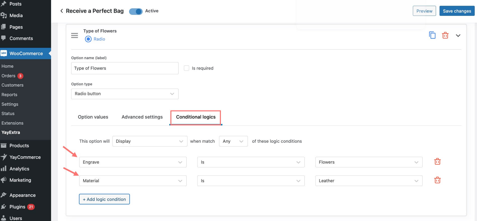 Extra Product Options for WooCommerce Documentation - WooCommerce