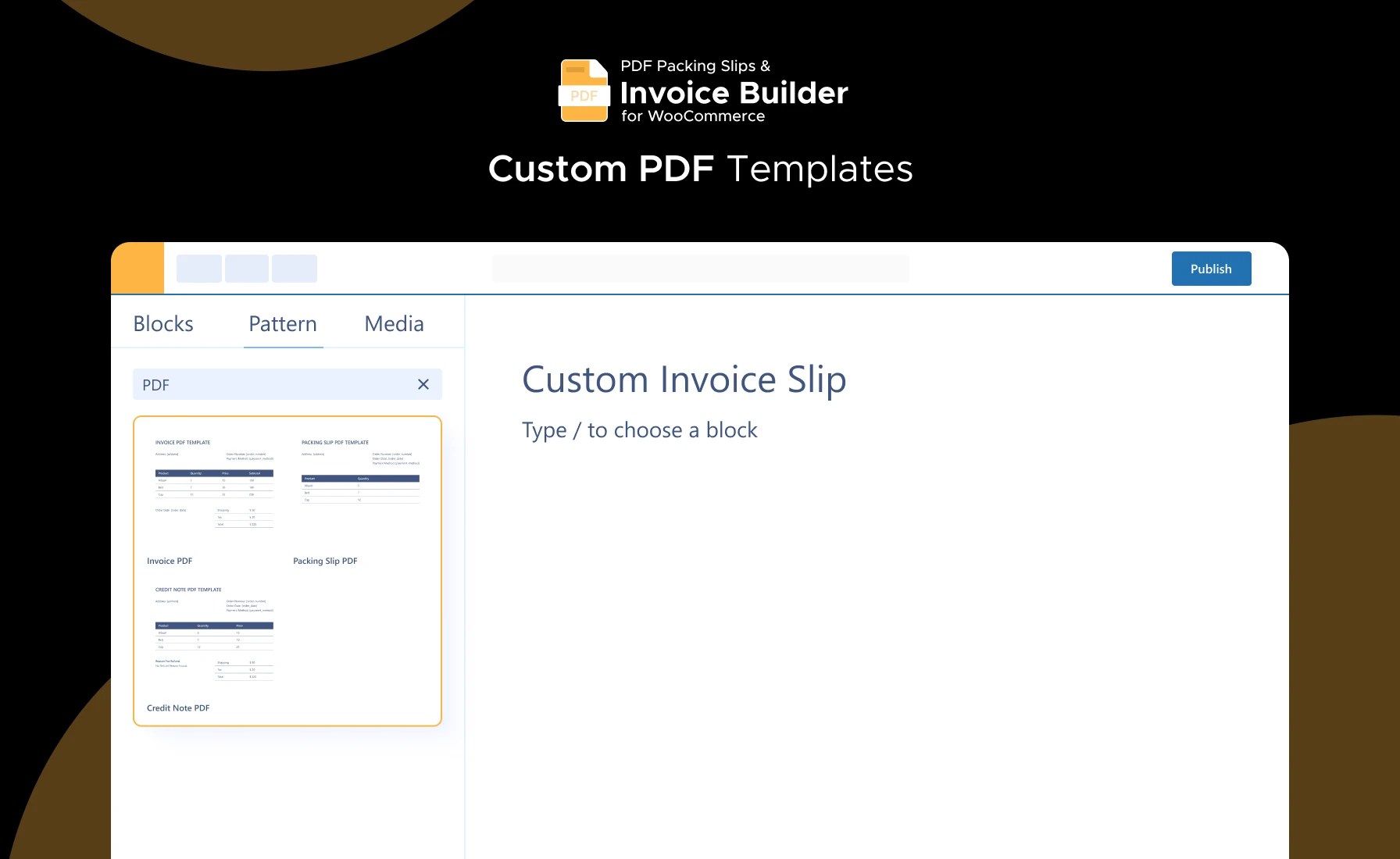PDF Packing Slips & Invoice Builder for WooCommerce Plugin