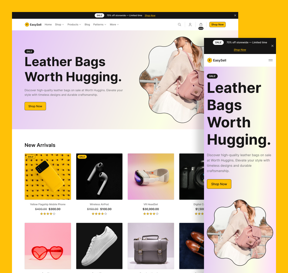 EasySell Block Theme - WooCommerce Marketplace