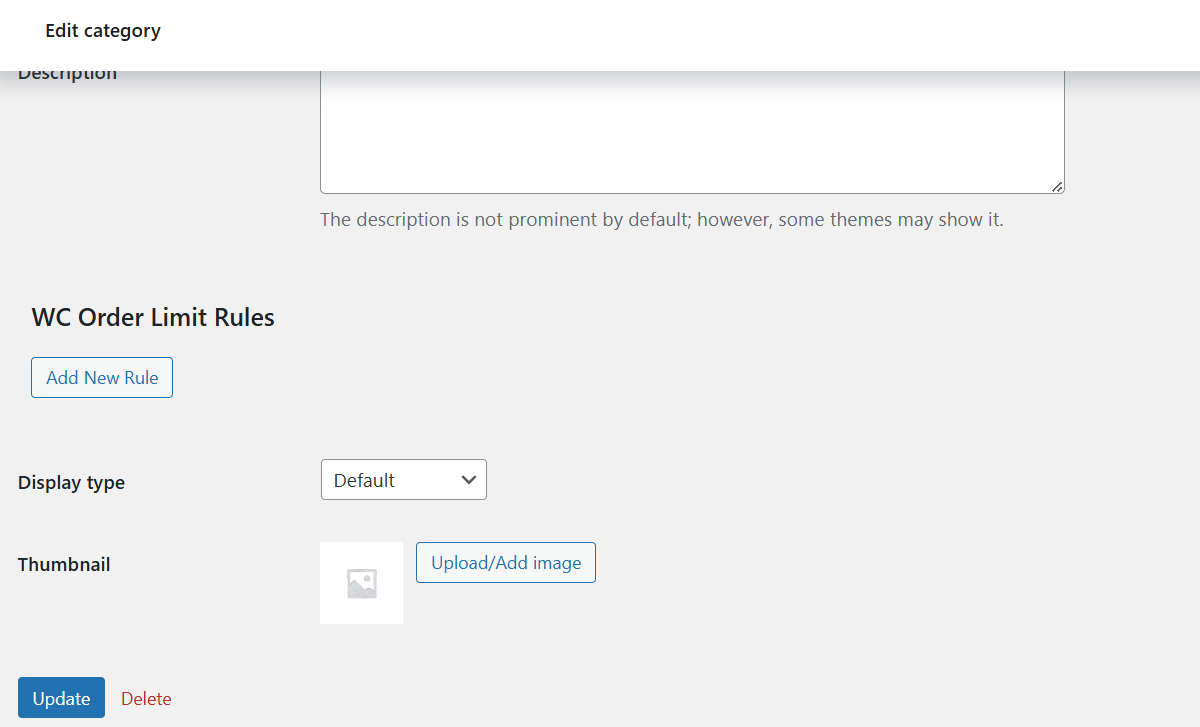 Order Limit for WooCommerce Documentation - WooCommerce