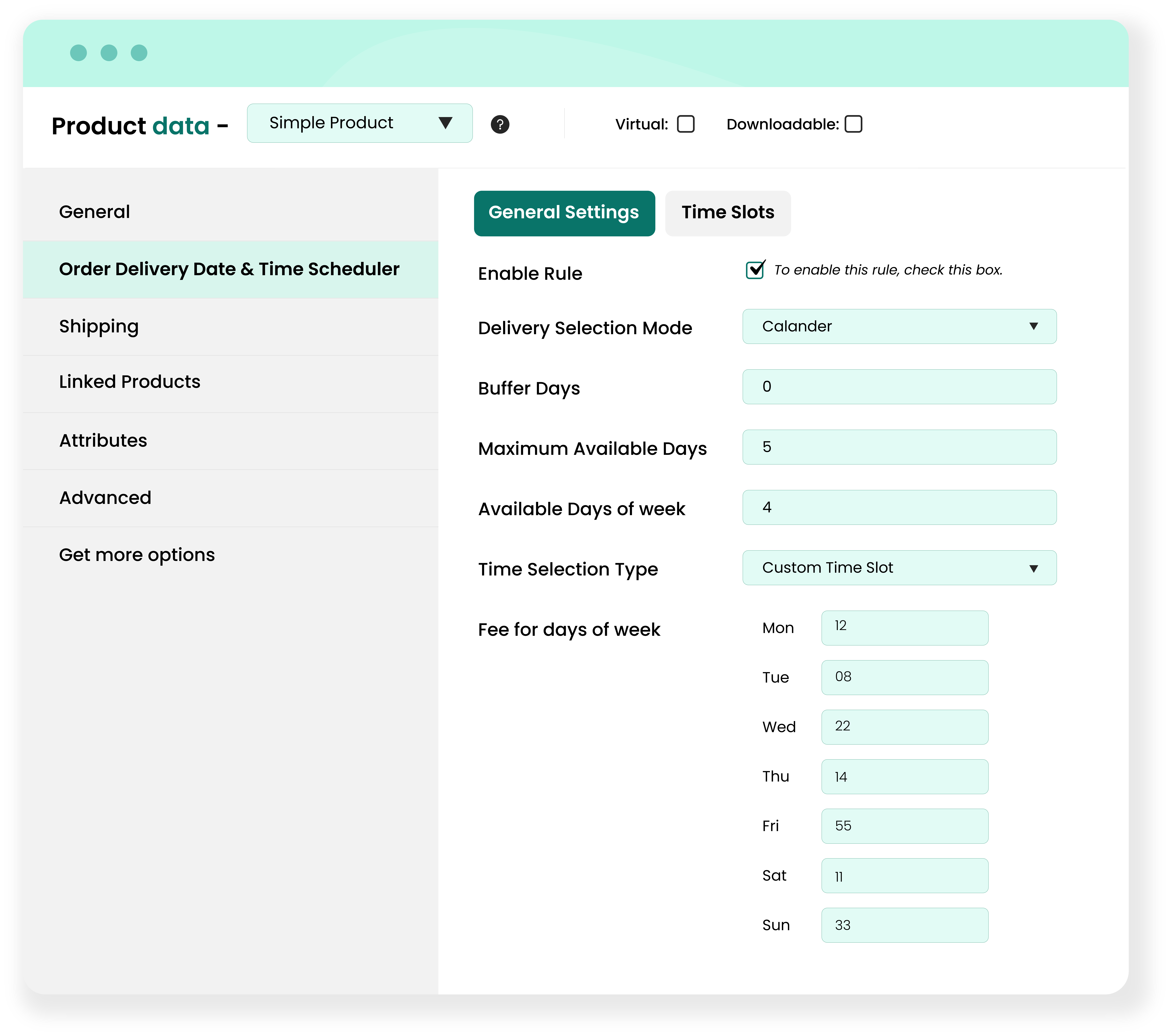 Order Delivery Date & Time Scheduler for WooCommerce