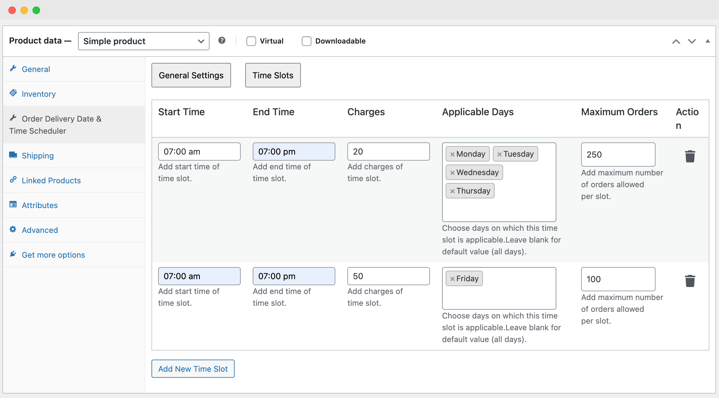 Order Delivery Date & Time Scheduler Documentation - WooCommerce