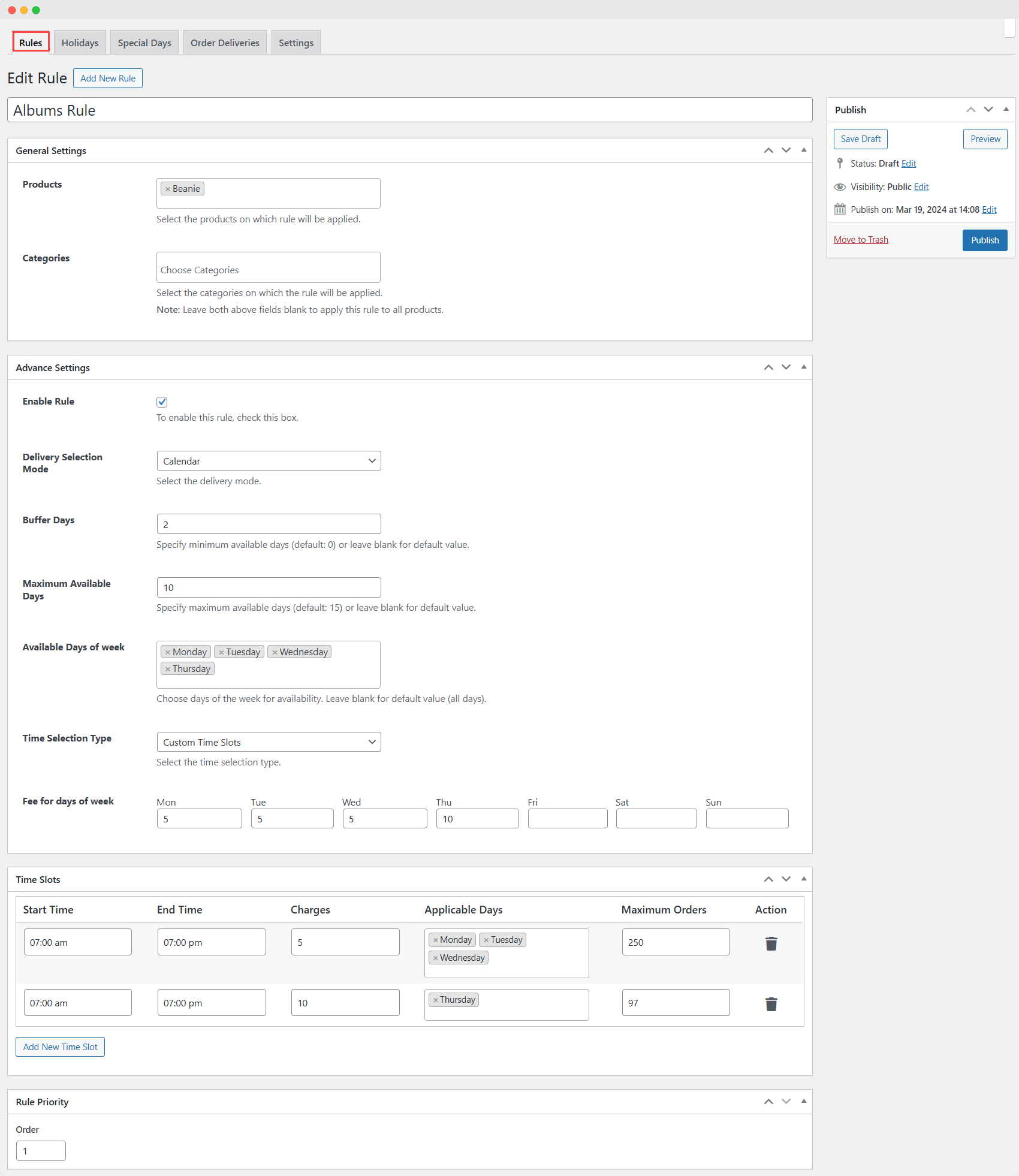 Order Delivery Date & Time Scheduler Documentation - WooCommerce