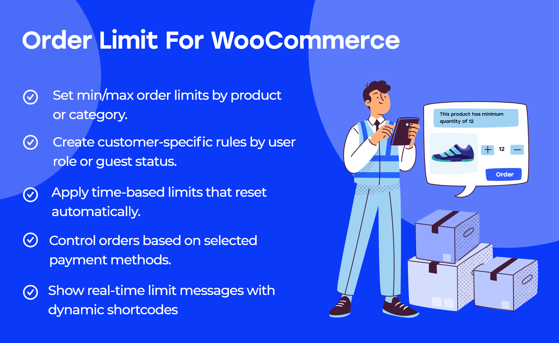 Order Limit For Woocommerce Set Minmax Product Quantities