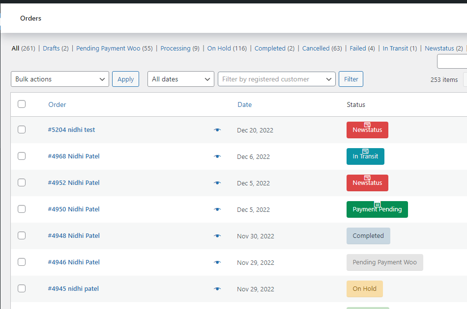 Flexi Custom Order Status - WooCommerce Marketplace