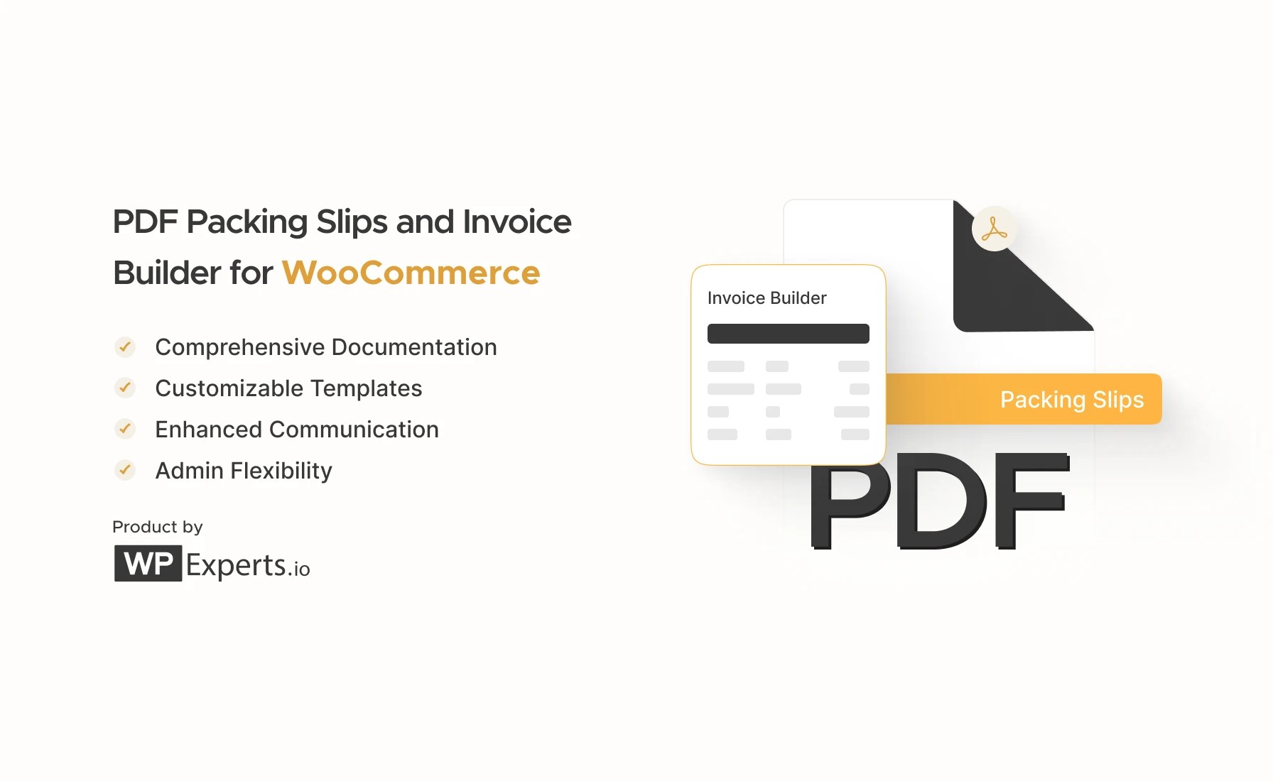 PDF Packing Slips & Invoice Builder for WooCommerce Plugin