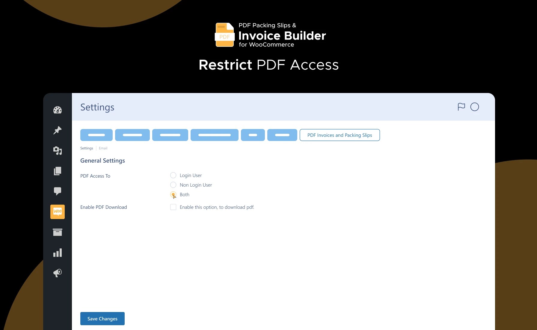 PDF Packing Slips & Invoice Builder for WooCommerce Plugin