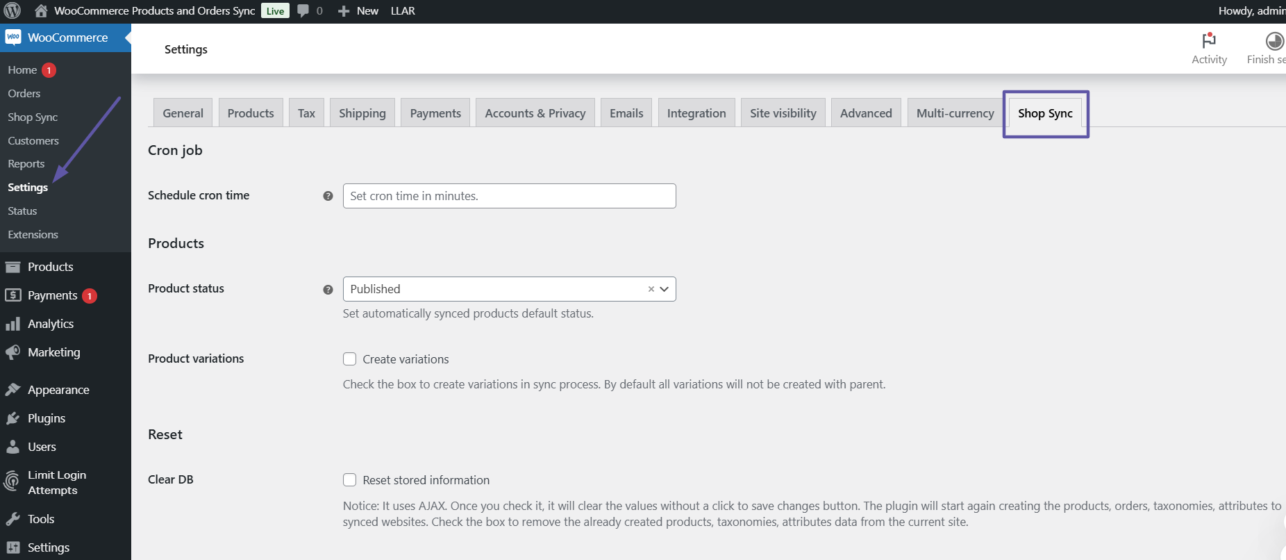 Products And Orders Sync Documentation Woocommerce