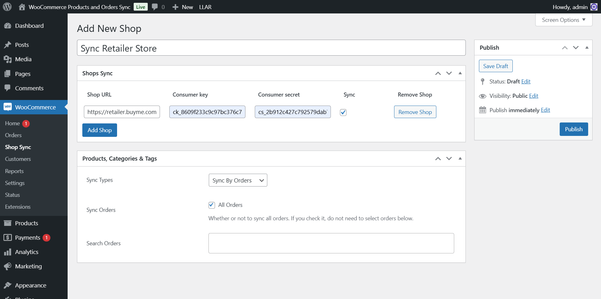 Products And Orders Sync Woocommerce Marketplace
