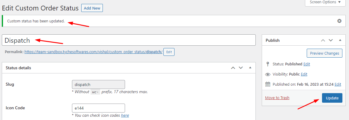 Add, Edit & Delete Custom Order Status Documentation - WooCommerce