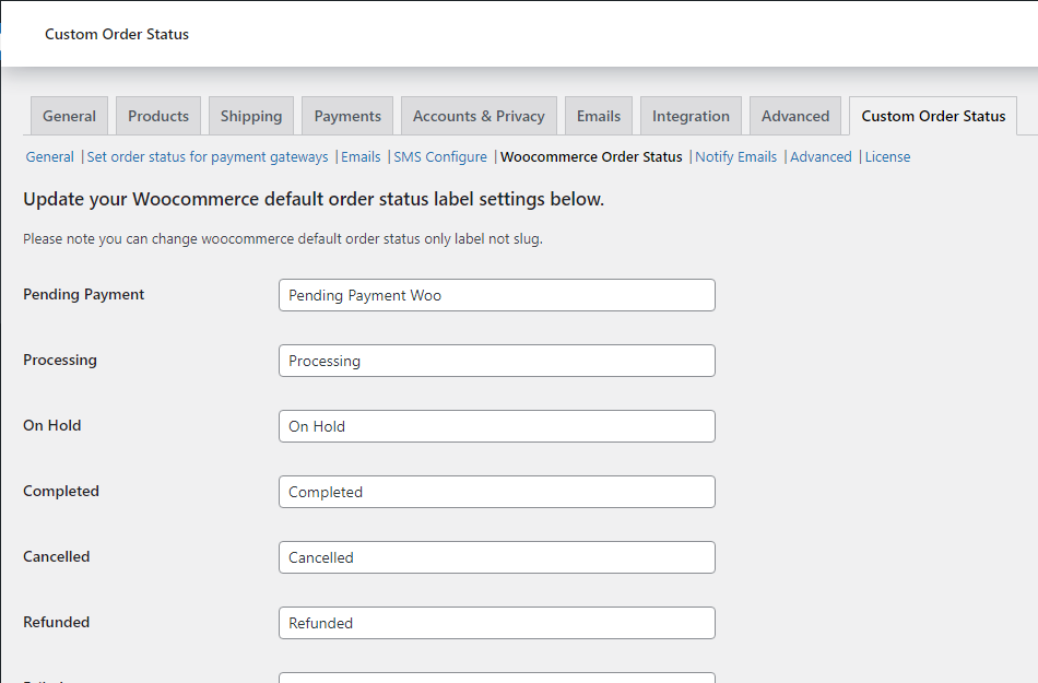 Flexi Custom Order Status - WooCommerce Marketplace