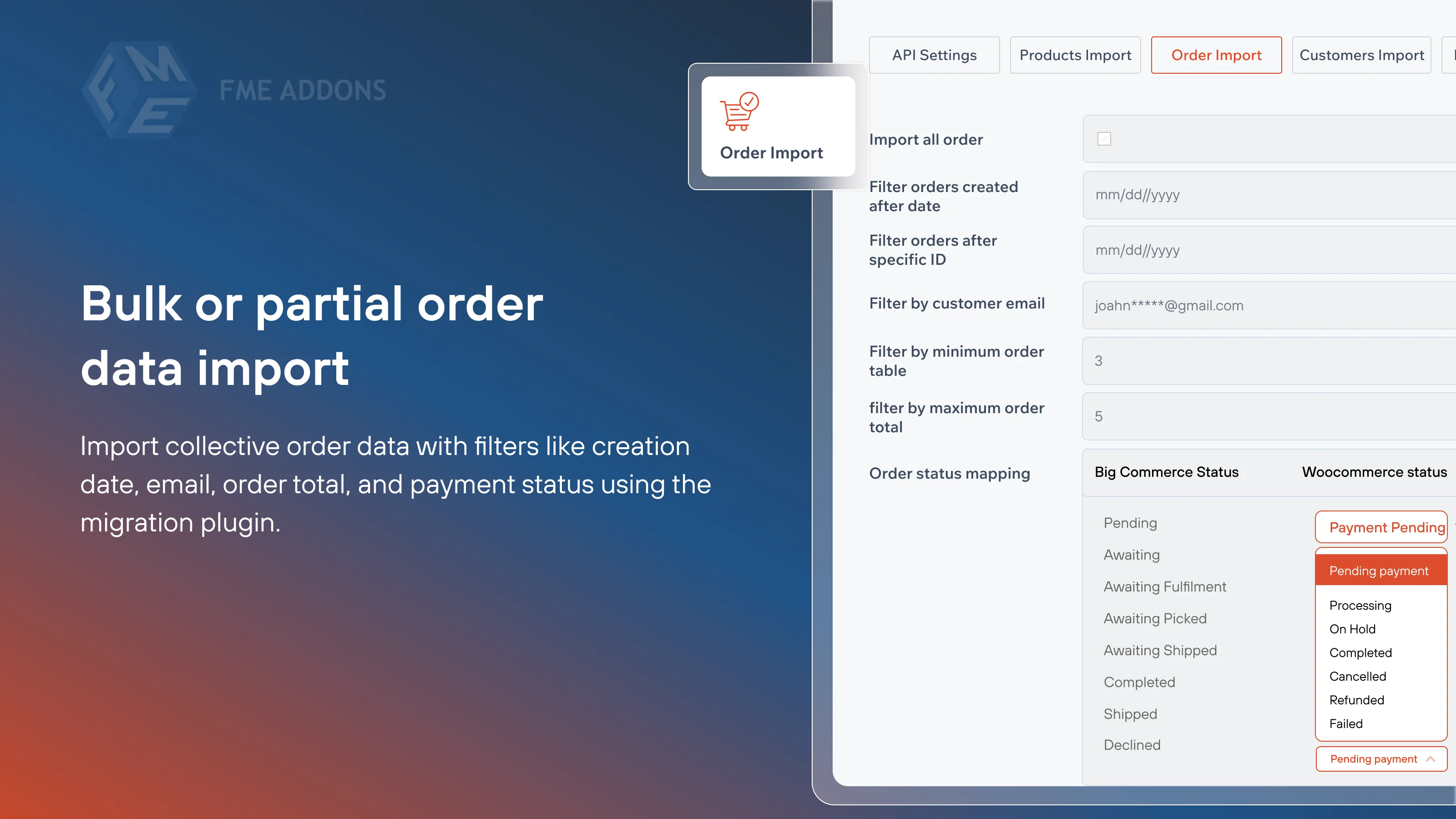 Migrate Import BigCommerce - WooCommerce Marketplace