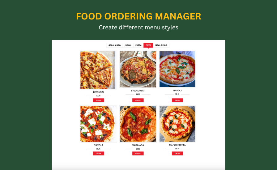 Food Ordering Manager - WooCommerce Marketplace