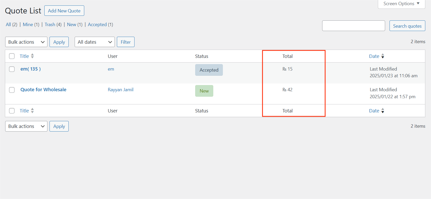 Extend B2B - Quotes - WooCommerce Marketplace