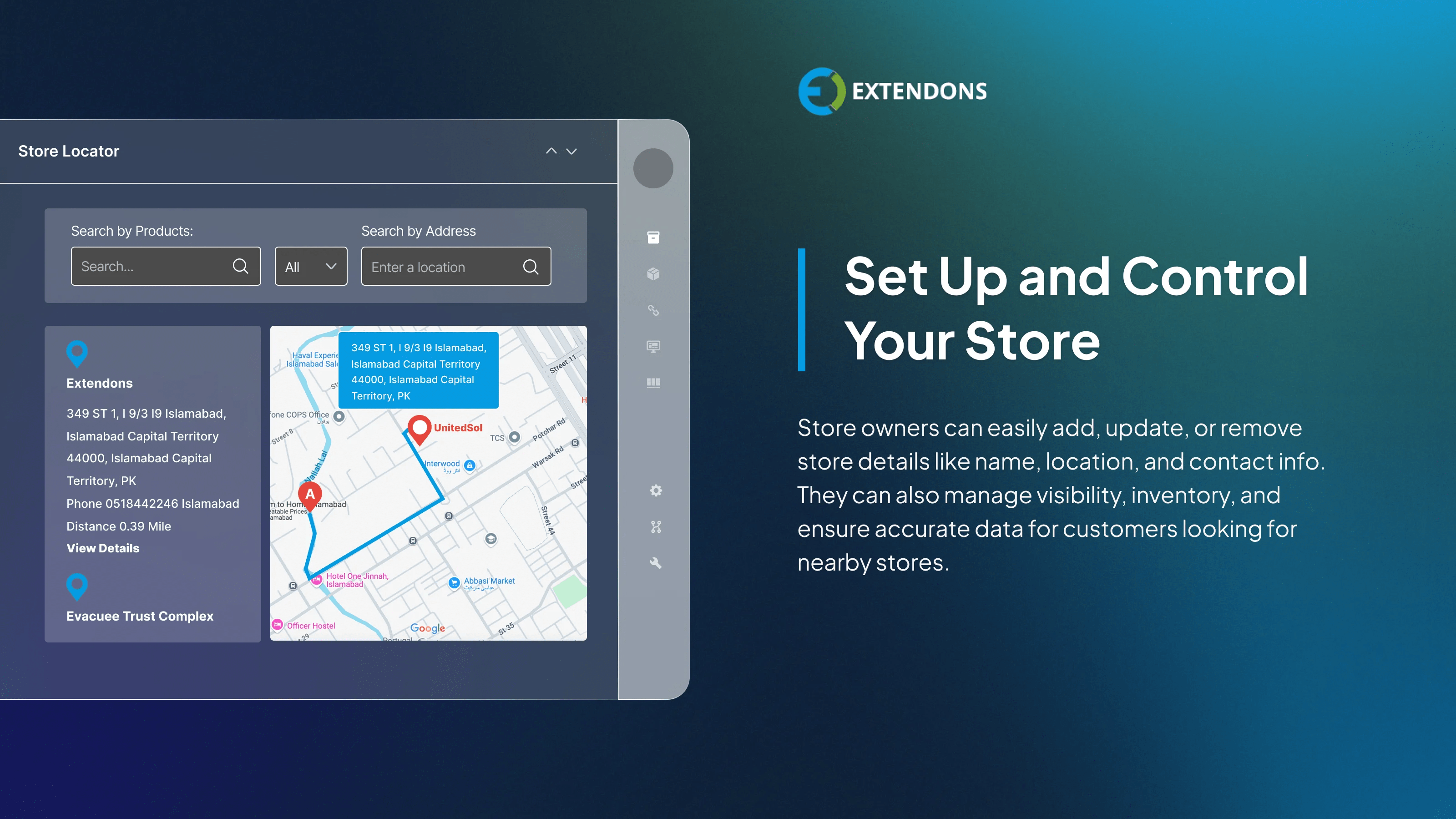 WooCommerce Multistore Locator - Marketplace