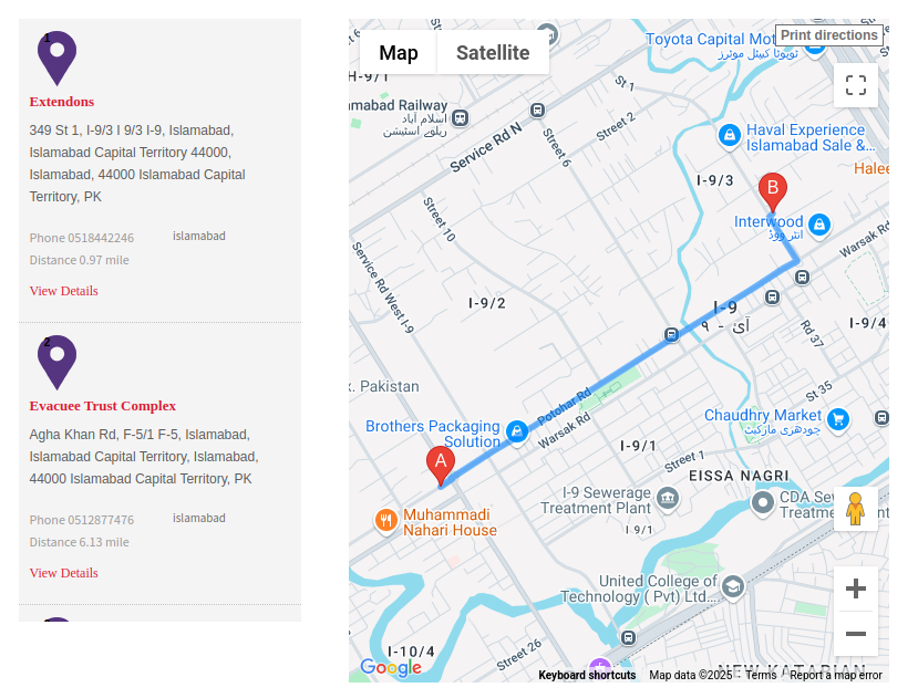 Extendons Store Locator - WooCommerce Marketplace