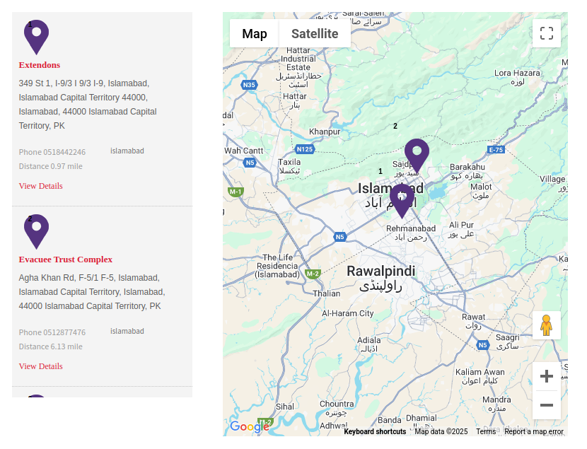 Extendons Store Locator - WooCommerce Marketplace