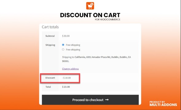 Discount On Cart - WooCommerce Marketplace