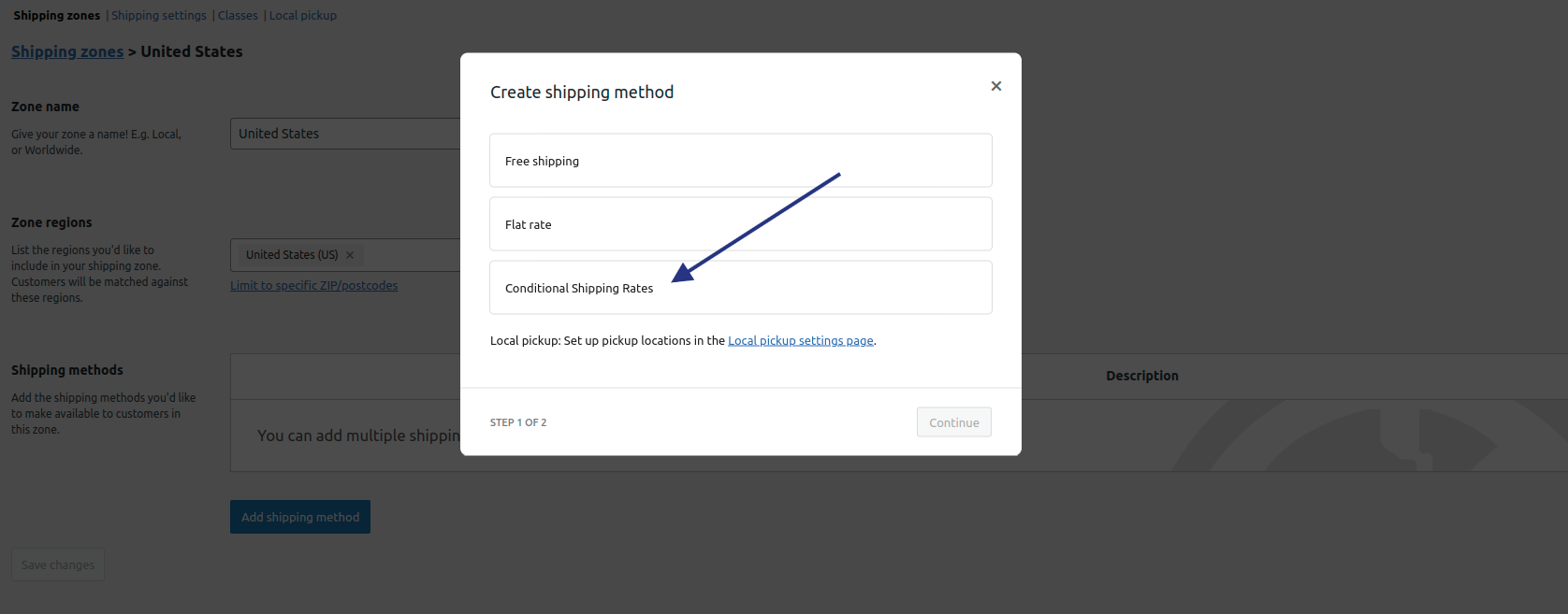 Conditional Shipping And Table Rates Documentation Woocommerce