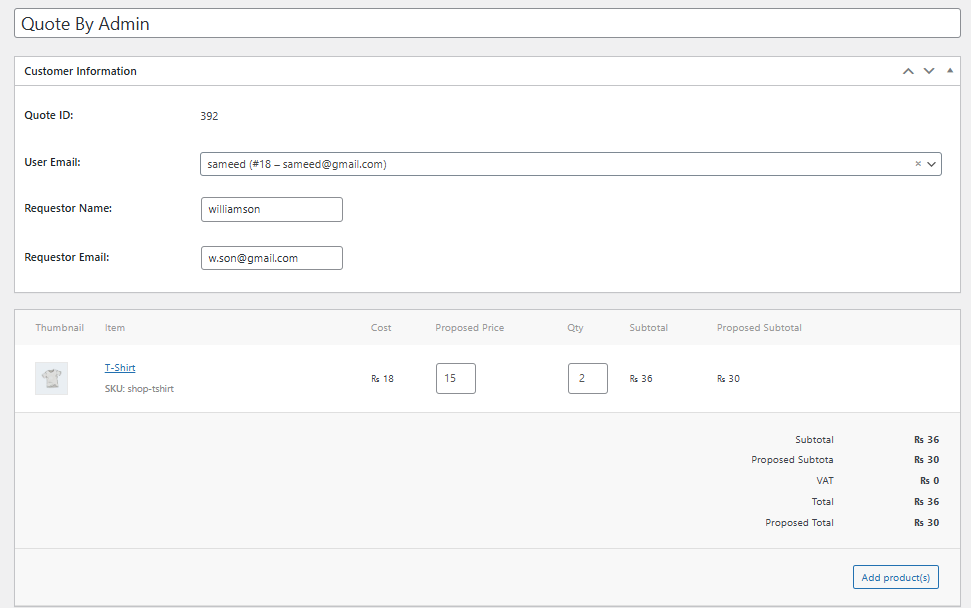 Extend B2B - Quotes - WooCommerce Marketplace