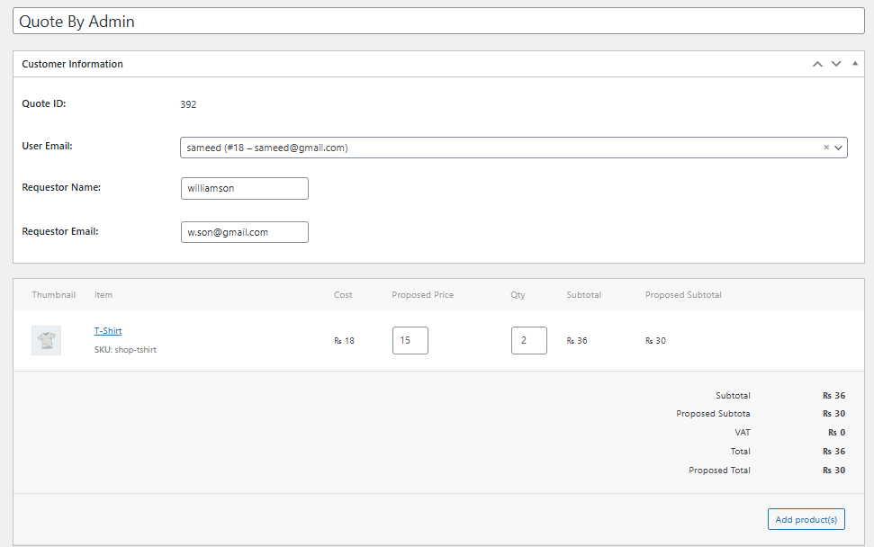 Extend B2B - Quotes - WooCommerce Marketplace