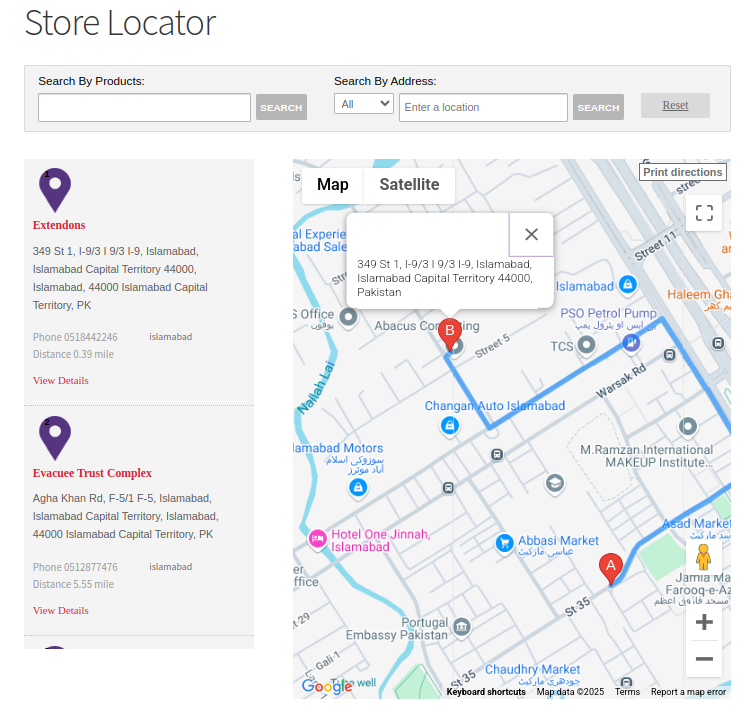 WooCommerce Multistore Locator - Marketplace