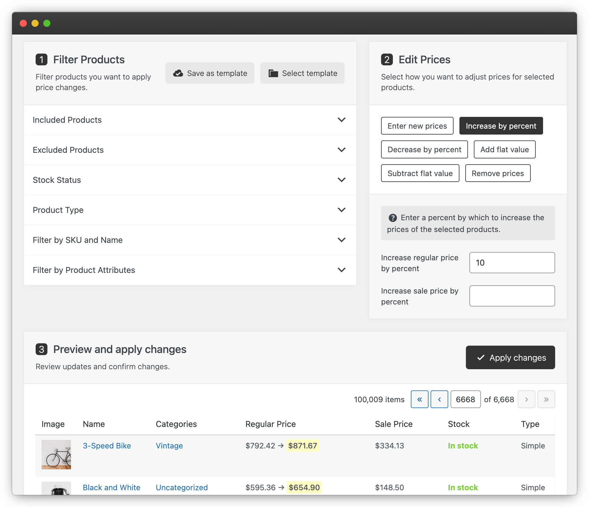 Bulk Price Editor - WooCommerce Marketplace