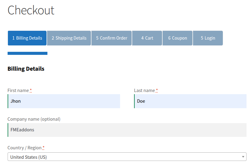 Multistep Checkout - WooCommerce Marketplace