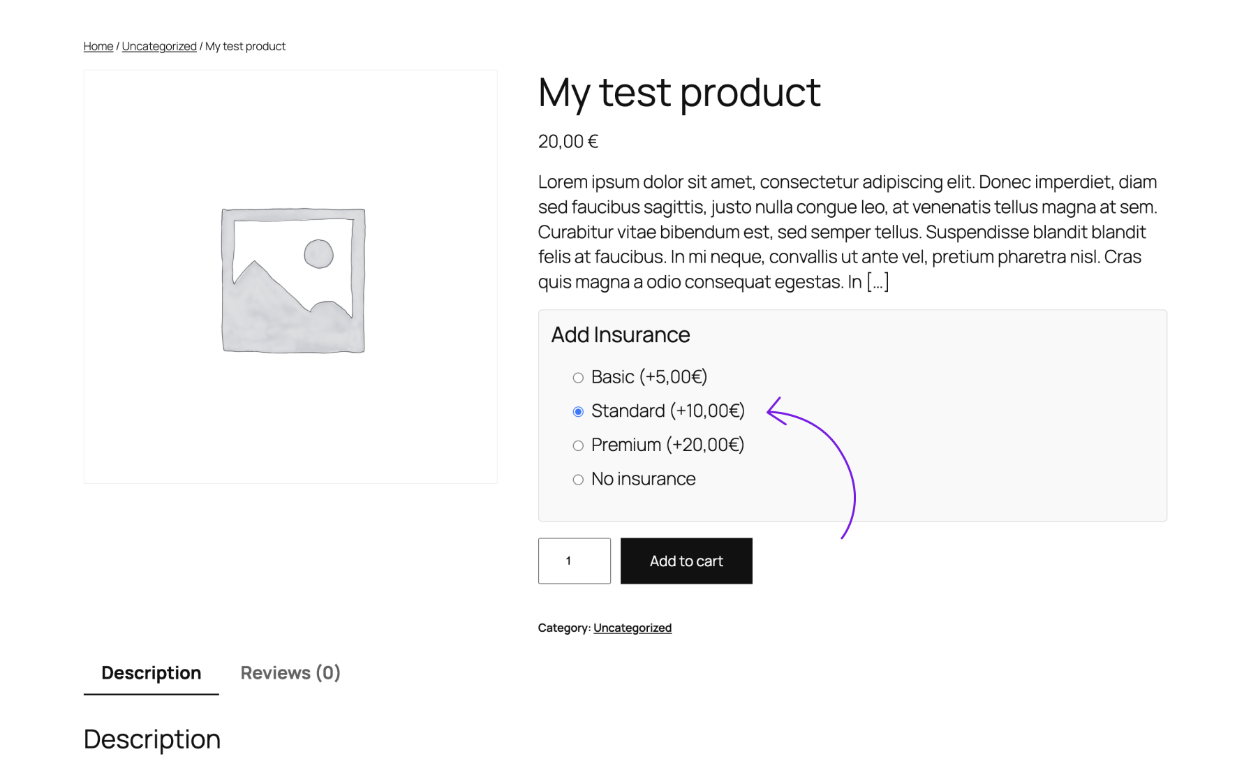 Product Insurance - WooCommerce Marketplace