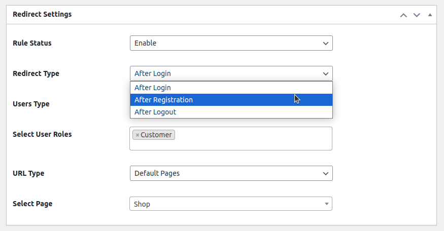 WooCommerce Redirect After Login, Logout & Registration