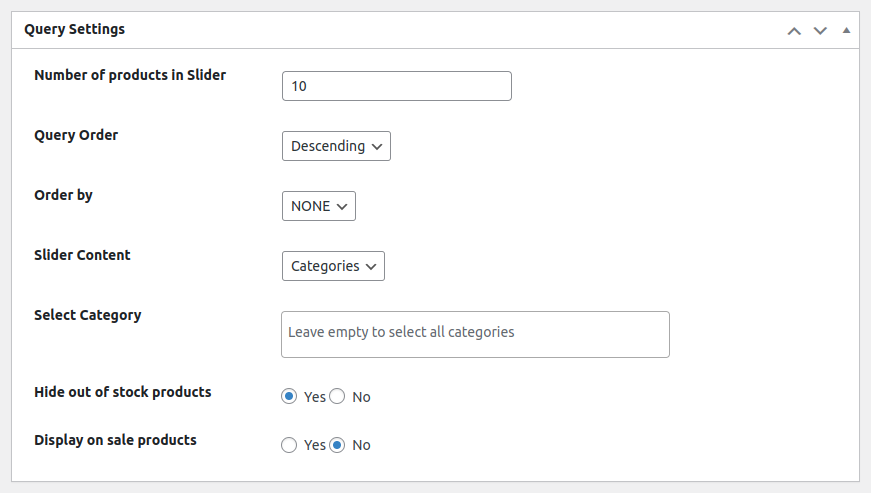 Product Slider and Carousel Documentation - WooCommerce