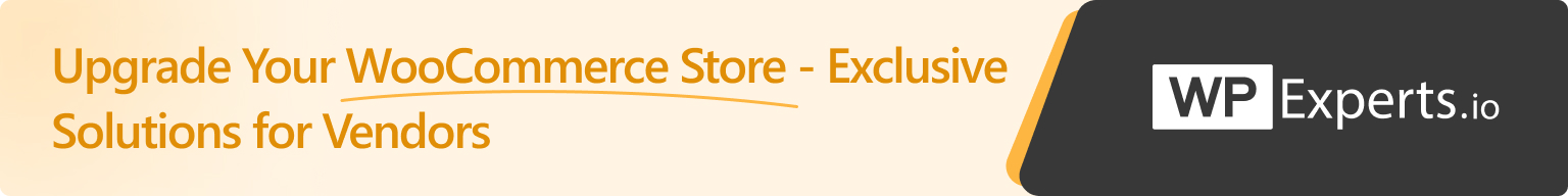 WPExperts - WooCommerce Marketplace