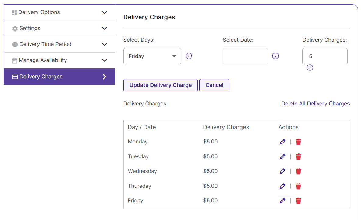 Flexi Product Delivery Date - WooCommerce Marketplace