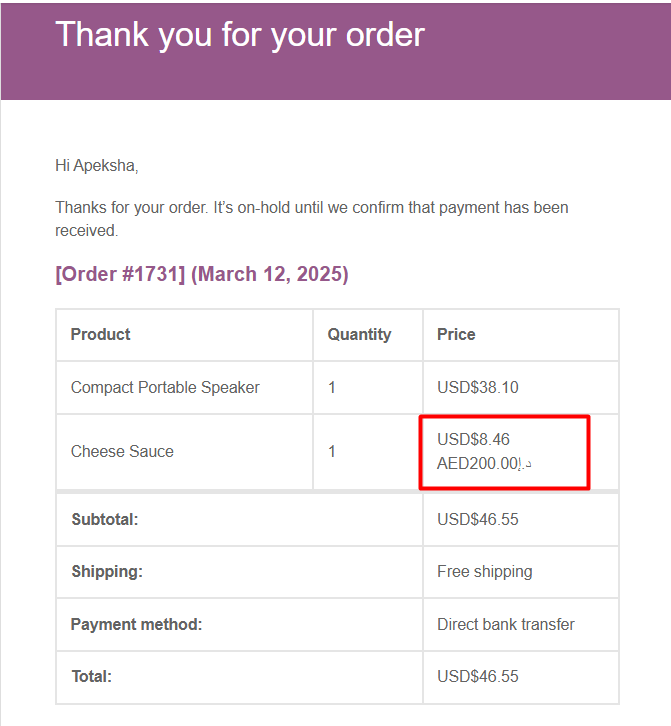Currency Per Product - WooCommerce Marketplace