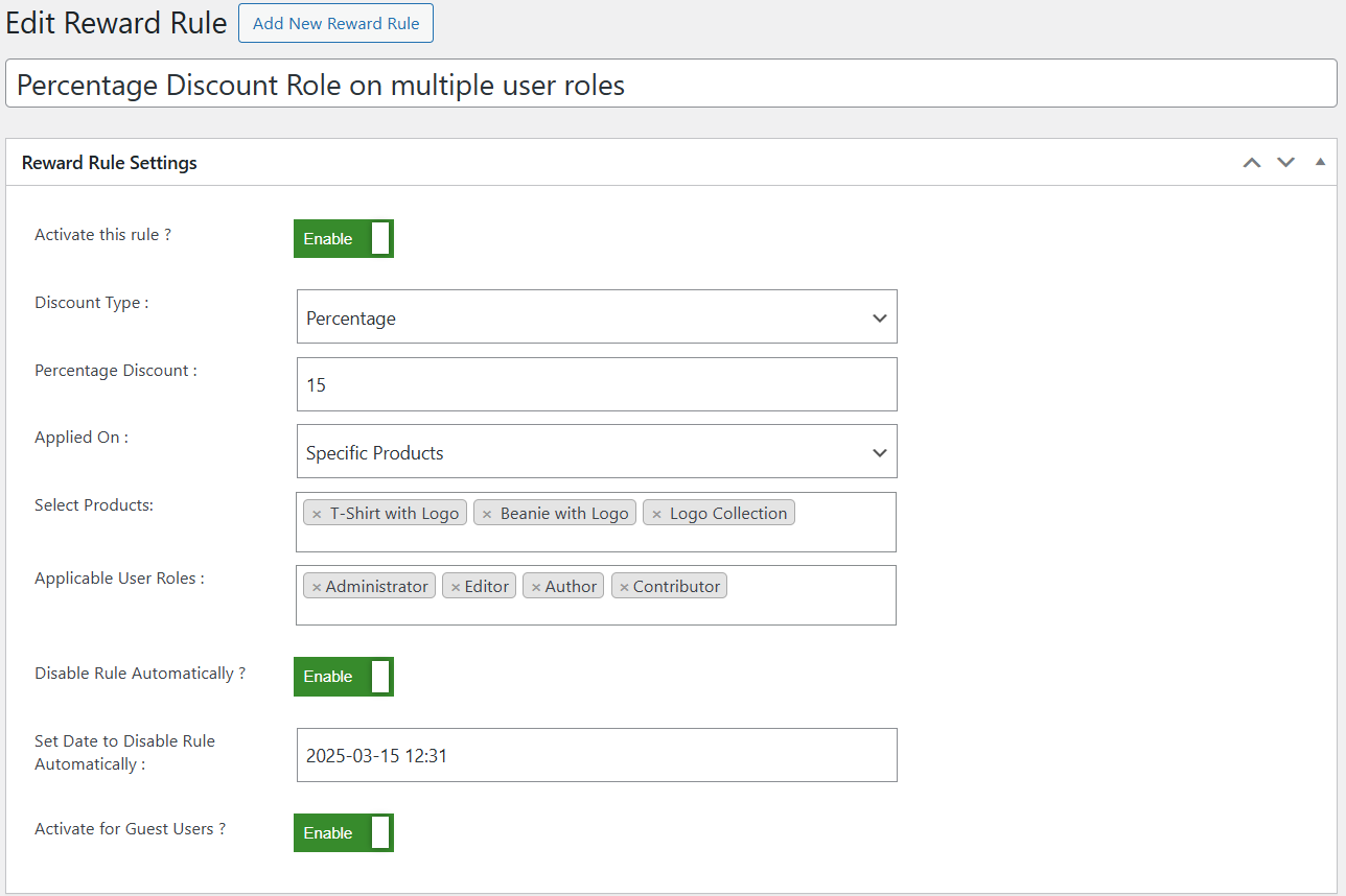 First Purchase Reward - WooCommerce Marketplace