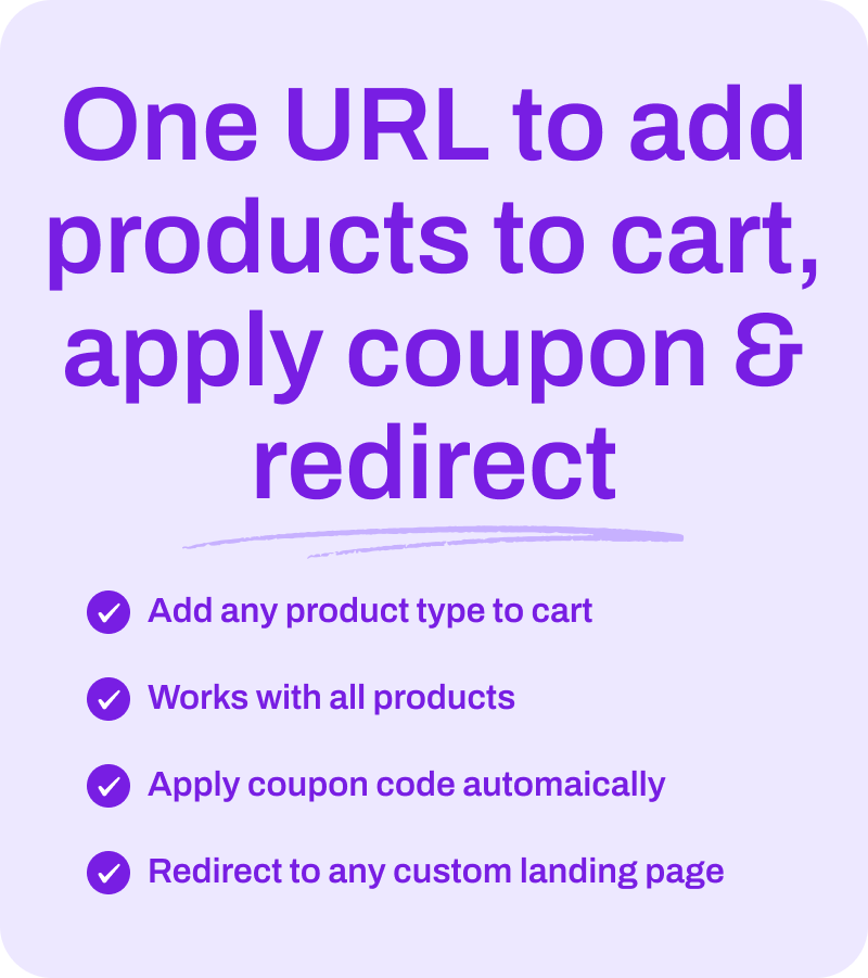 Smartlink Discount URLs - WooCommerce Marketplace
