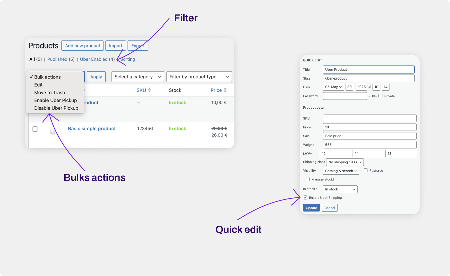 Uber Direct Shipping - WooCommerce Marketplace