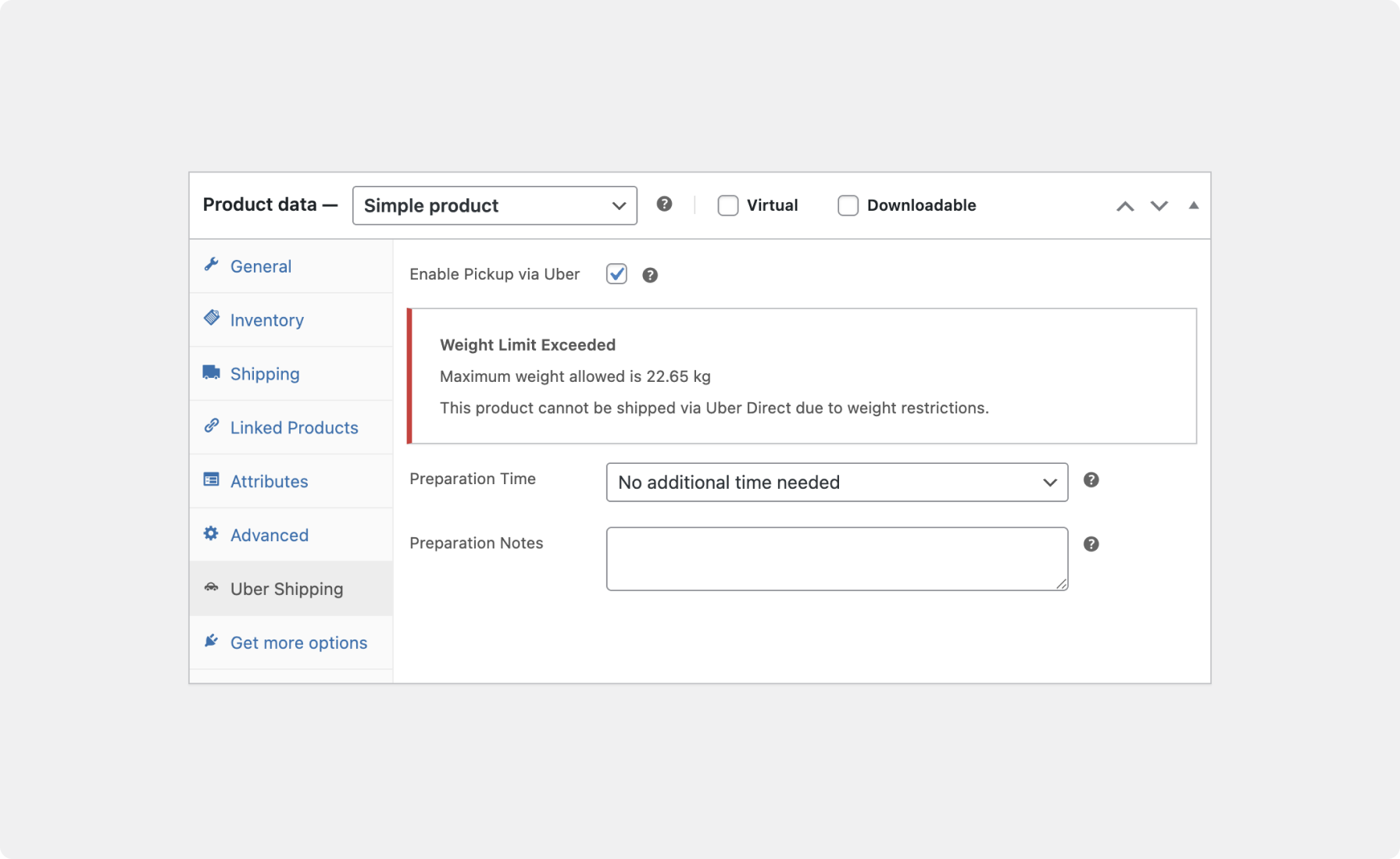 Uber Direct Shipping - WooCommerce Marketplace