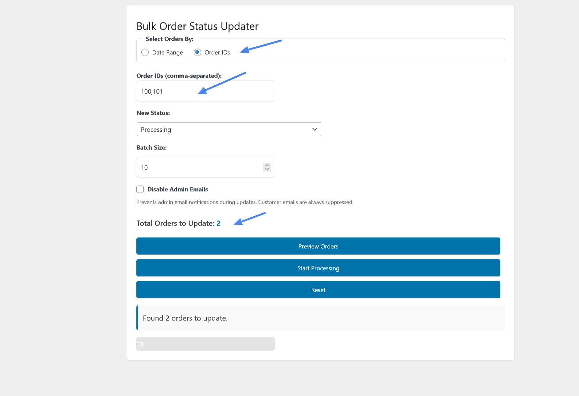 Bulk Order Status Updater - WooCommerce Marketplace